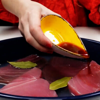 Madeiran-Style Tuna Steaks Recipe