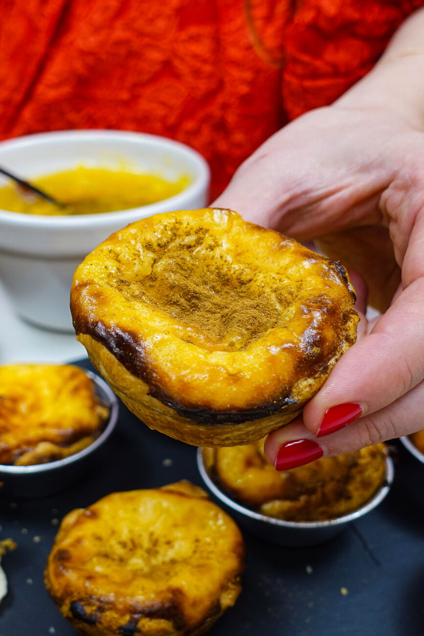 Pastel de Nata or Pastéis de Nata - Portuguese Custard Tarts