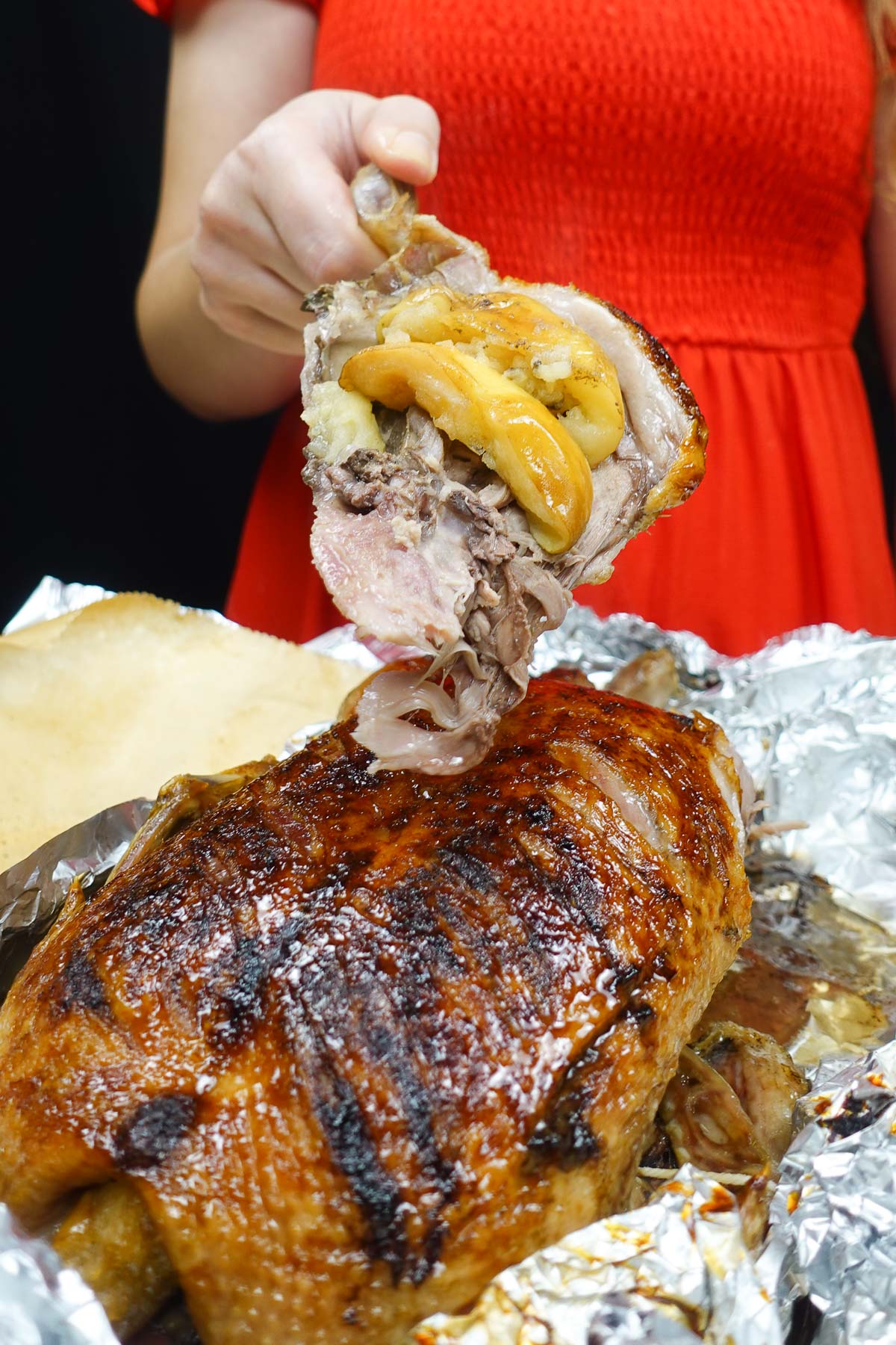 Show-stopping Roast Duck with Apples Recipe