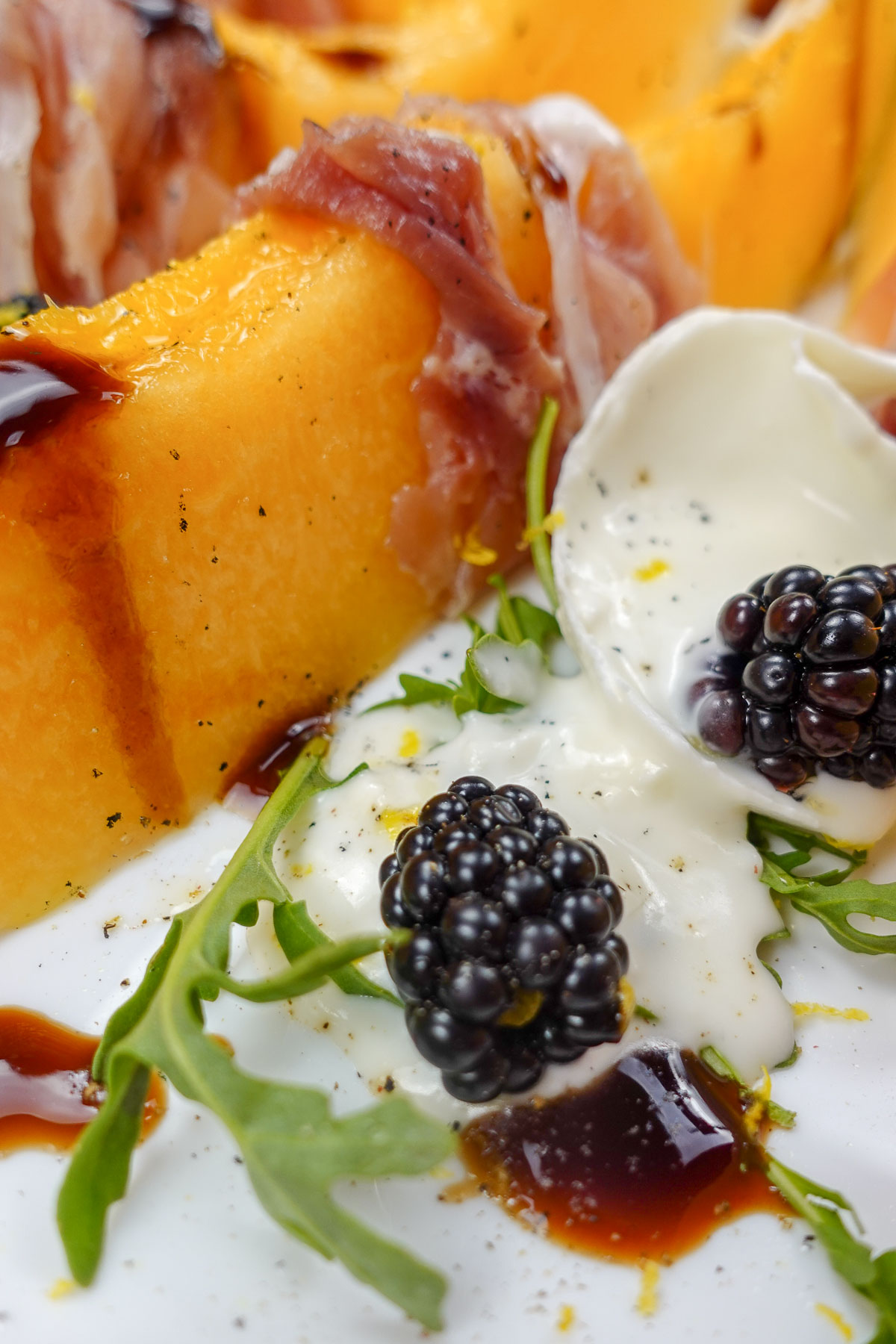 Melon Prosciutto Burrata Salad Recipe